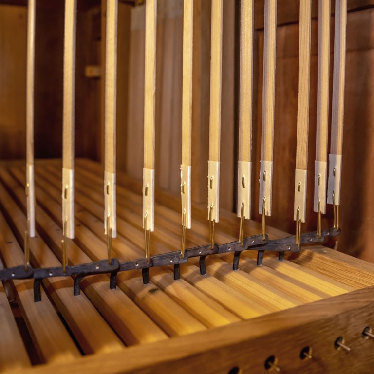 Orgeltechnik – Barockorgel Eckenhagen